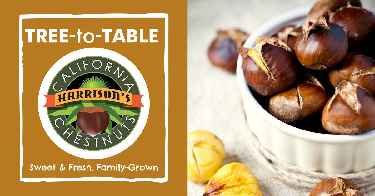 Chestnut Nutrition - Harrison's California Chestnuts